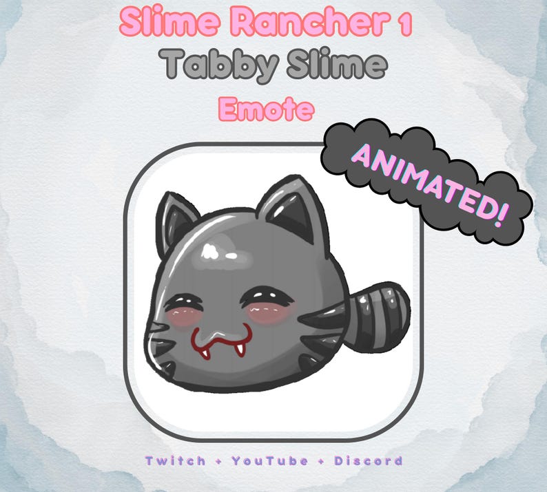 Slime Rancher Tabby Slime Animated Emote - Youtube, Twitch, Discord GIF ...