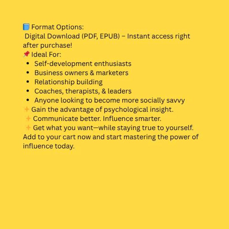 How to Make People Do What You Want Methods of Subtle Psychology to ...