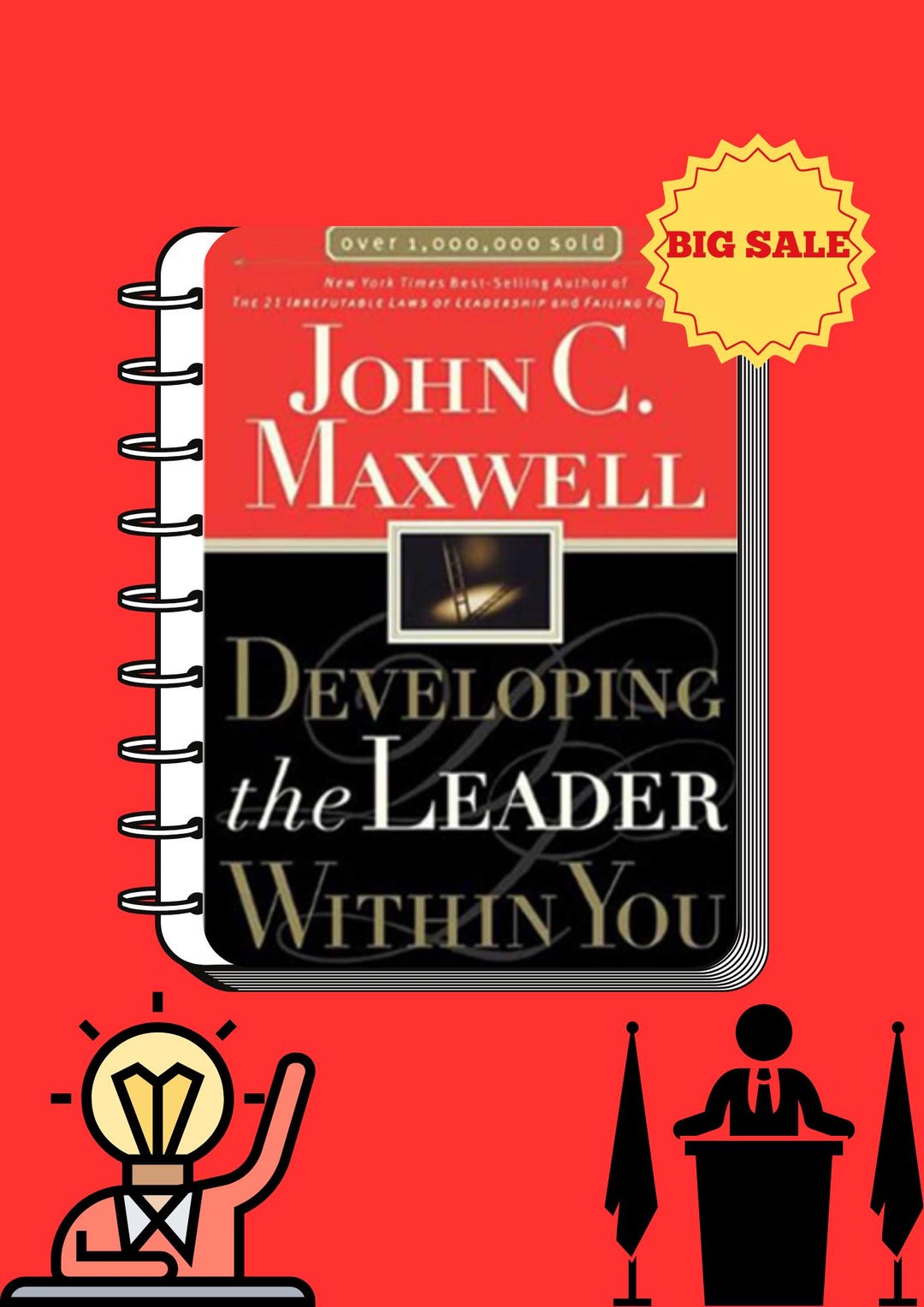 Developing the Leader Within You by John C. Maxwell| John Maxwell Books ...