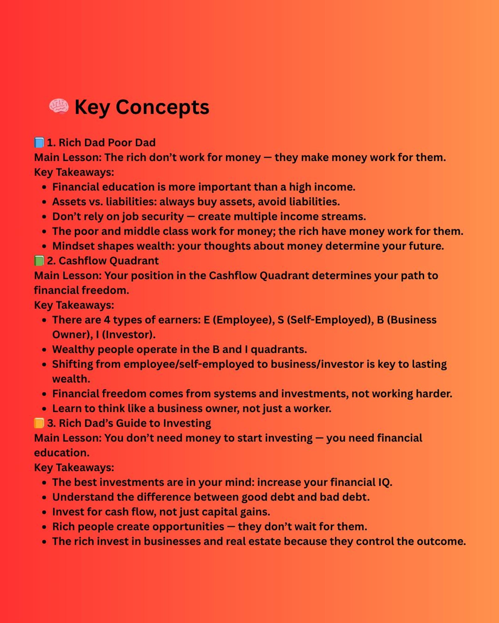 Rich Dad Poor Dad Ebook | Learn How to Achieve Financial Freedom ...