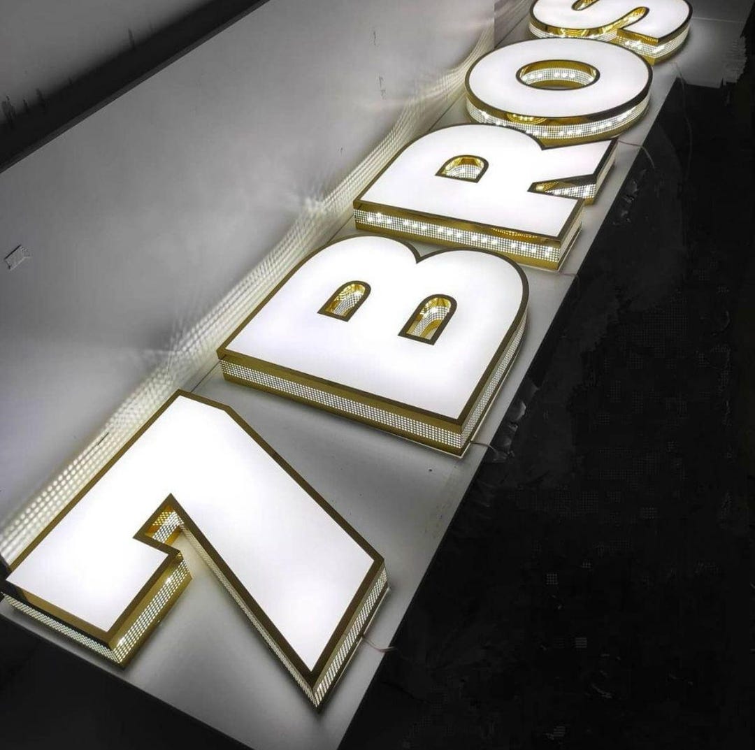 3d Letters 3d Letters Channel Letters Sign Advertising Advertising ...