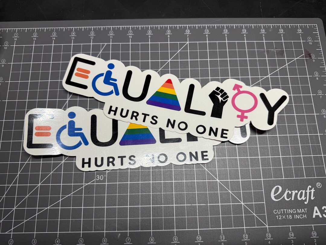 Equality Stickers BULK ORDER – Inclusive Social Justice Decal - Etsy