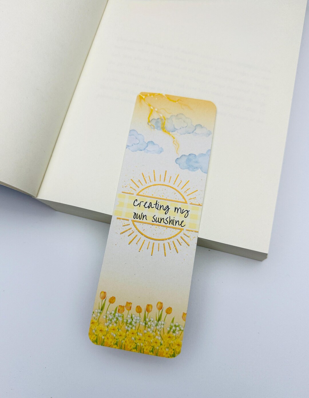 Sunshine Bookmark: Motivational Gift for Readers - Etsy