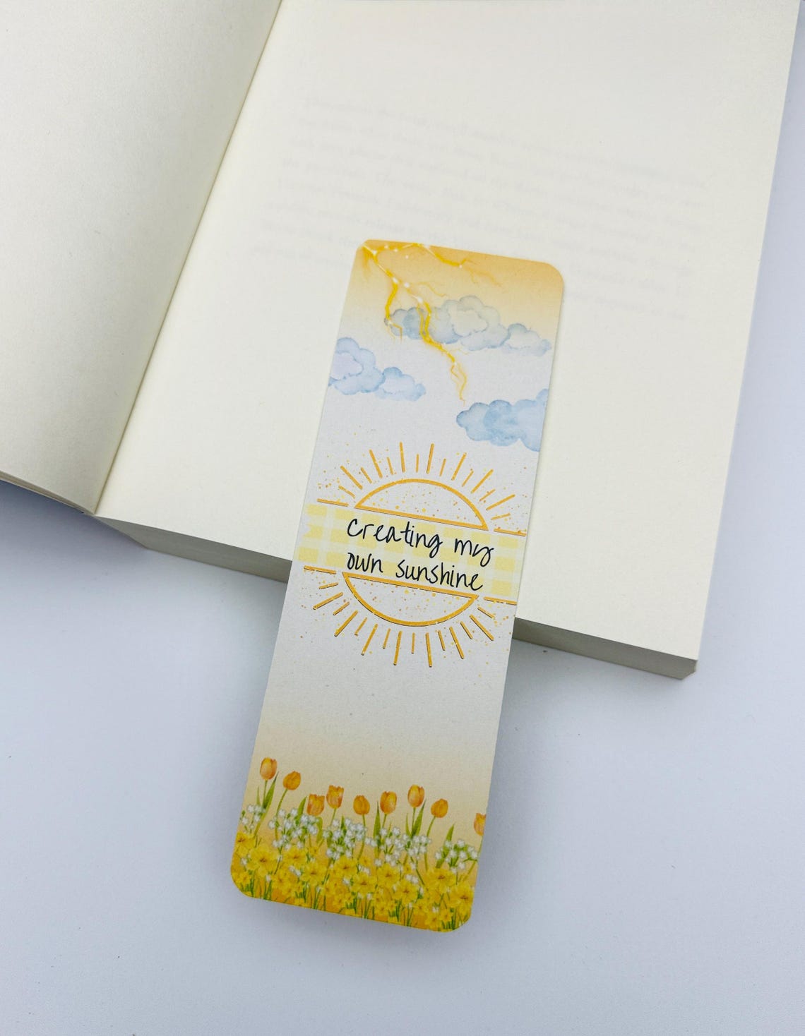 Sunshine Bookmark: Motivational Gift for Readers - Etsy