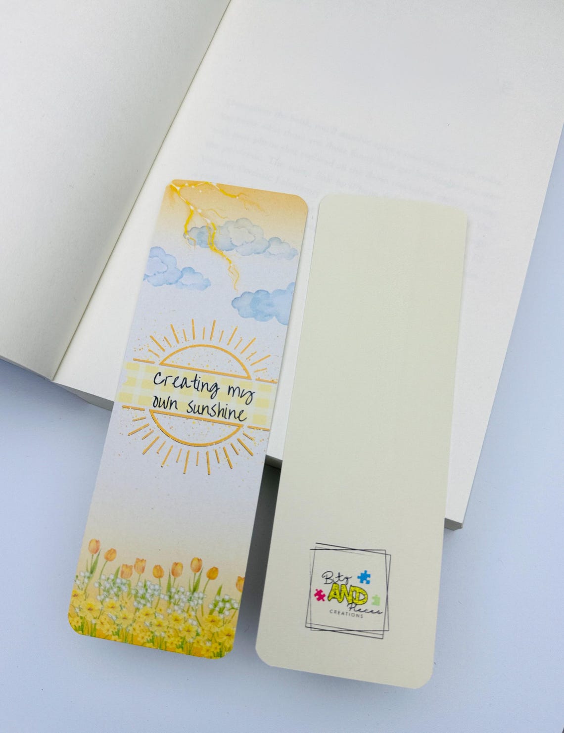 Sunshine Bookmark: Motivational Gift for Readers - Etsy