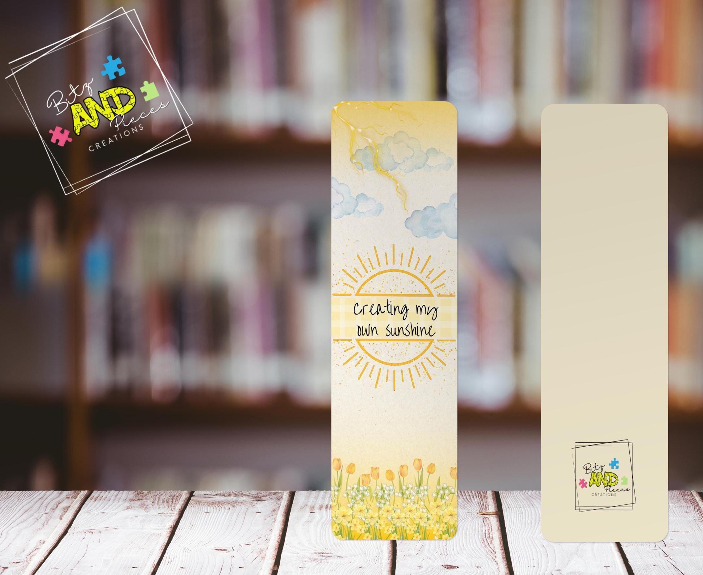 Sunshine Bookmark: Motivational Gift for Readers - Etsy
