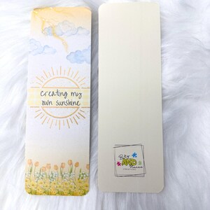 Sunshine Bookmark: Motivational Gift for Readers - Etsy