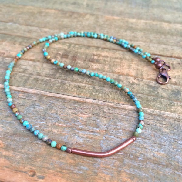 Turquoise and Copper - Etsy