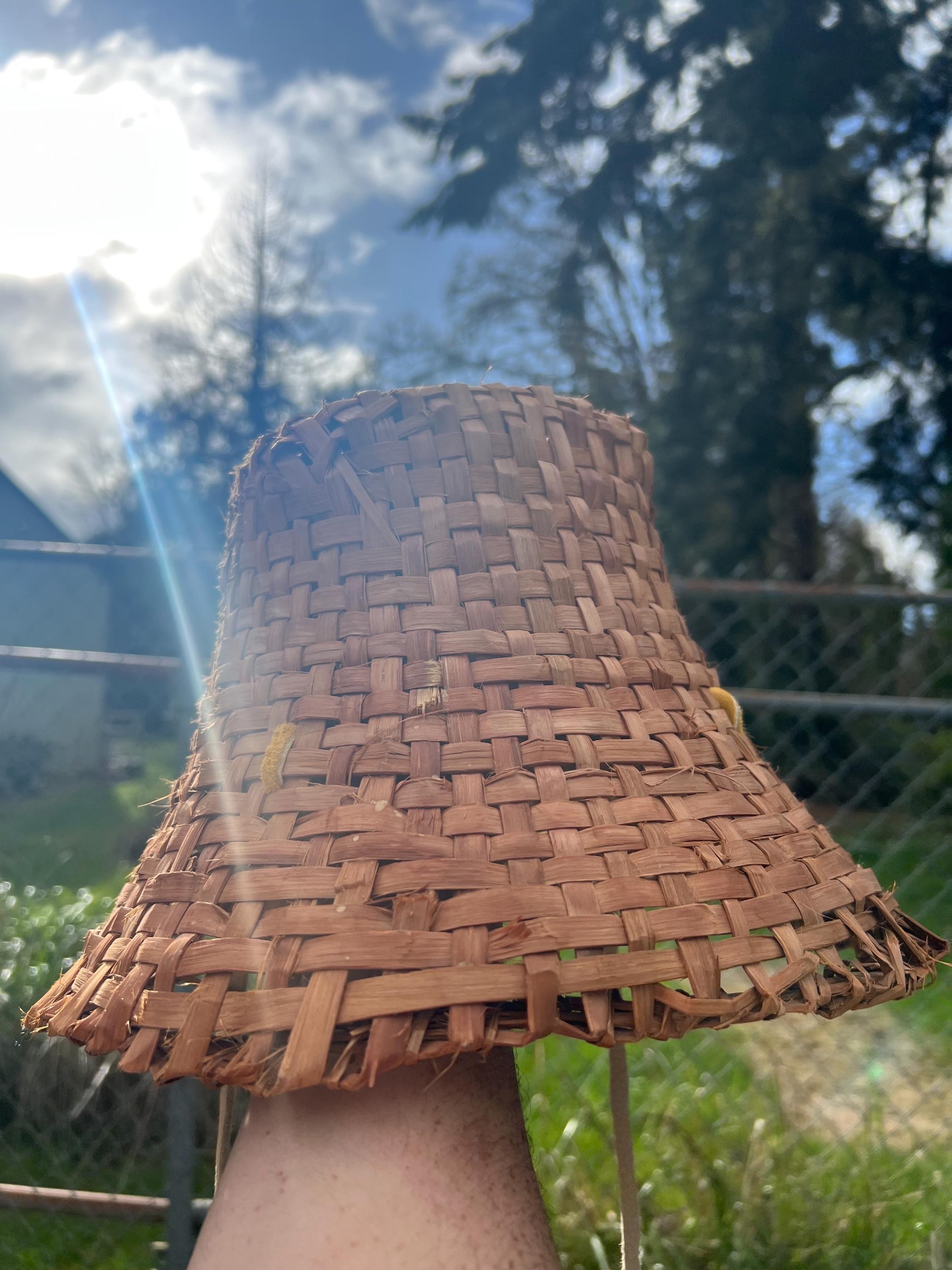 Traditional Salish Style Cedar Hat - Etsy