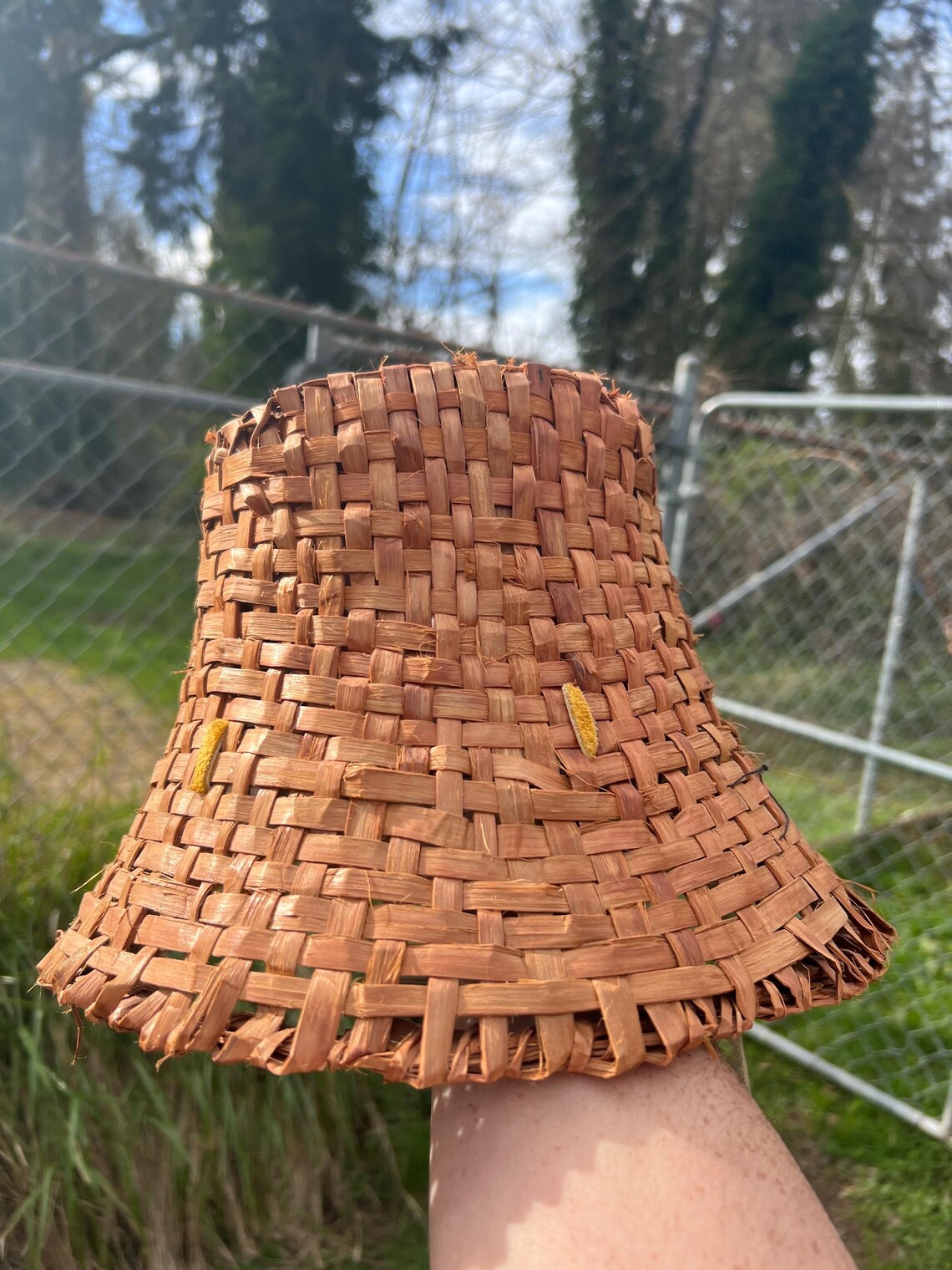 Traditional Salish Style Cedar Hat - Etsy