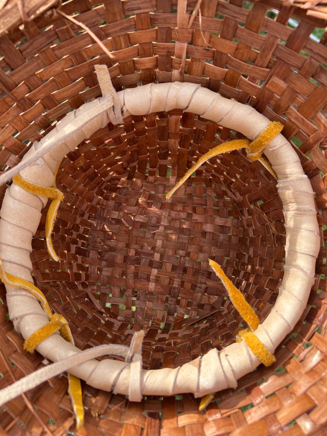 Traditional Salish Style Cedar Hat - Etsy