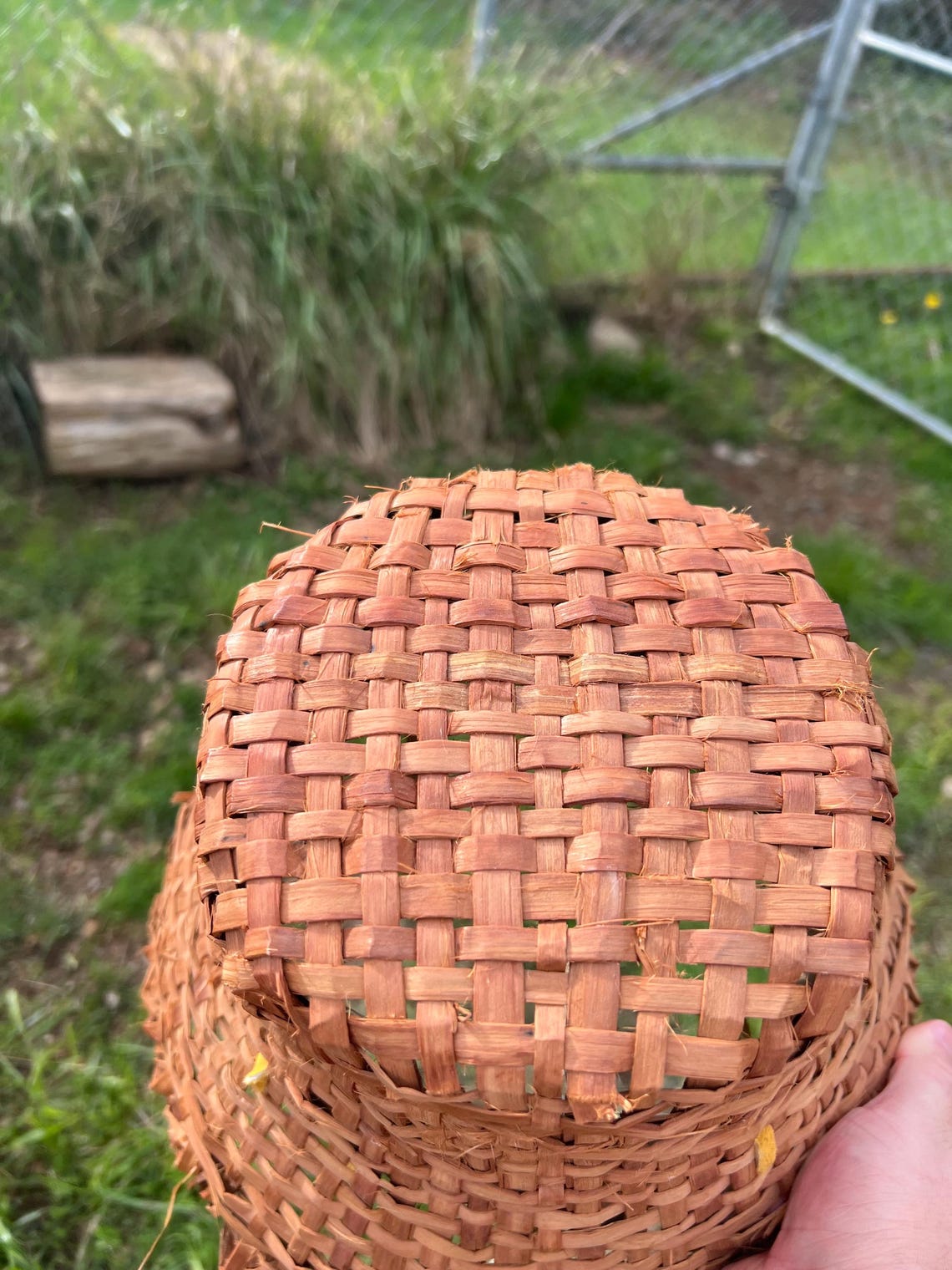 Traditional Salish Style Cedar Hat - Etsy