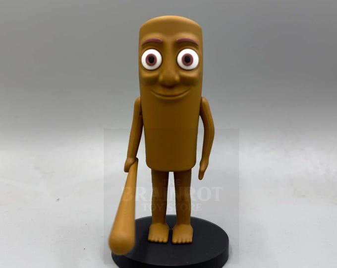 Tung Tung Sahur Meme Toy 3D Printed Bat Character From Viral Tiktok ...