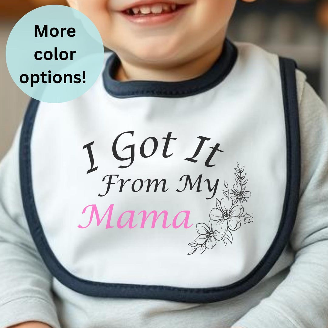 Customized Newborn Bib Funny Baby Accessory Baby Shower Gift First ...
