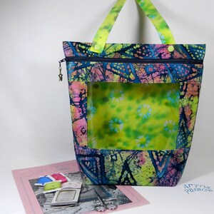 Vinyl Window Project Bag With Handle - Etsy