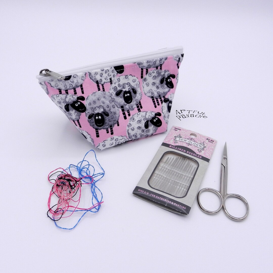 Travel Thread Catcher Bag Project Minder Project Helper - Etsy