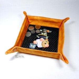 Gnome and Honey Bees Snap Tray Travel Tray Storage Fabric - Etsy