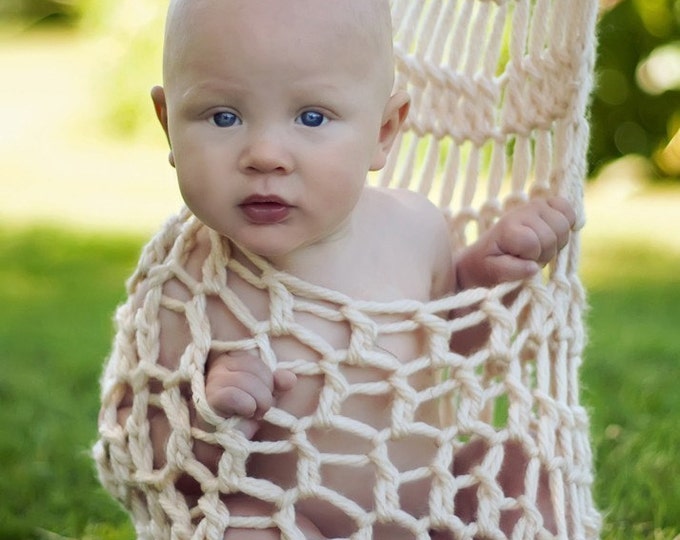 Crochet Newborn Stork Pouch - Etsy