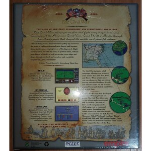 The Civil War PC CD-ROM Game by Empire Interactive 1995 Windows Vintage ...
