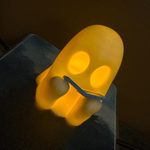 Spooky Reading Ghost Figurine With LED Tealight - Etsy