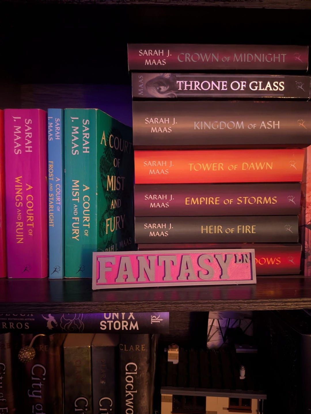 Fantasy Sign for Bookshelf - Etsy