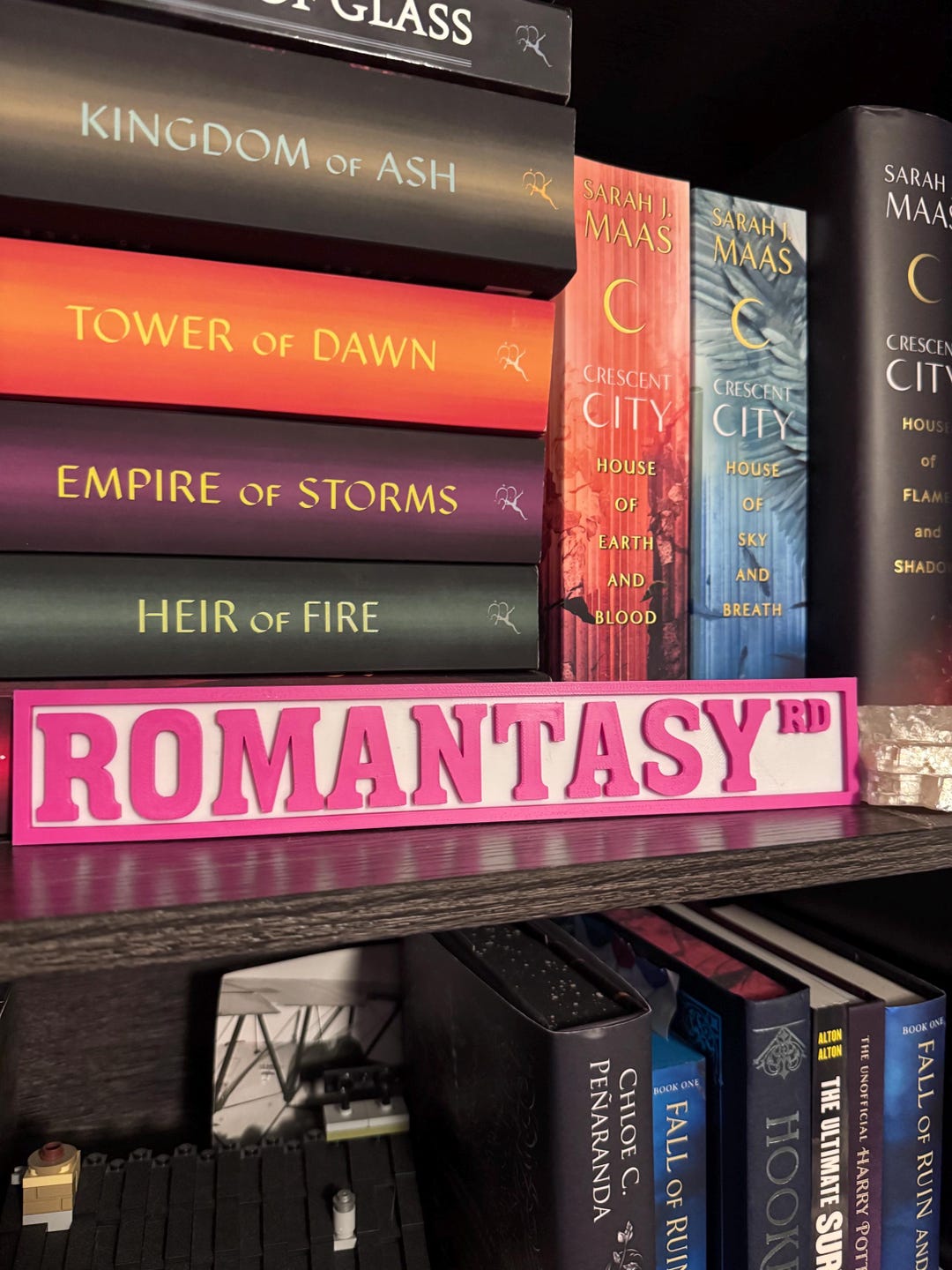 Romantasy Sign for Bookshelf - Etsy
