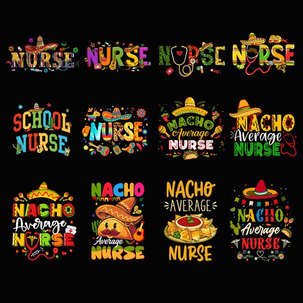 Nacho Average Nurse - Etsy