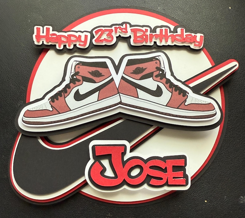 Nike Cake Topper - Etsy