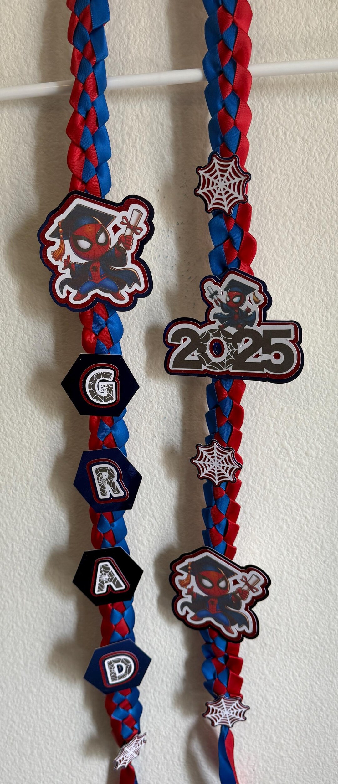 Spiderman Graduation Lei - Etsy