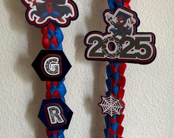 Spider-man Graduation Lei /spidey /graduation - Etsy