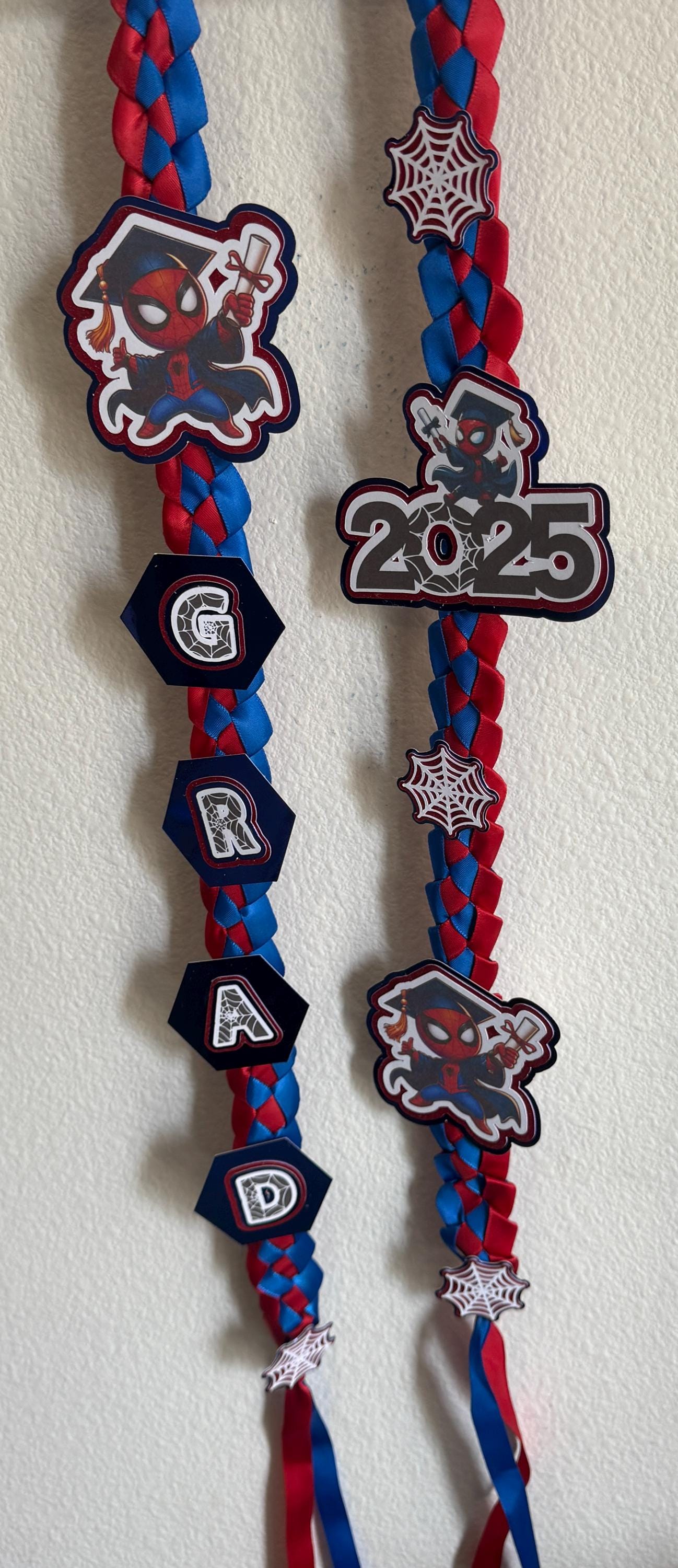 Spiderman Graduation Lei - Etsy