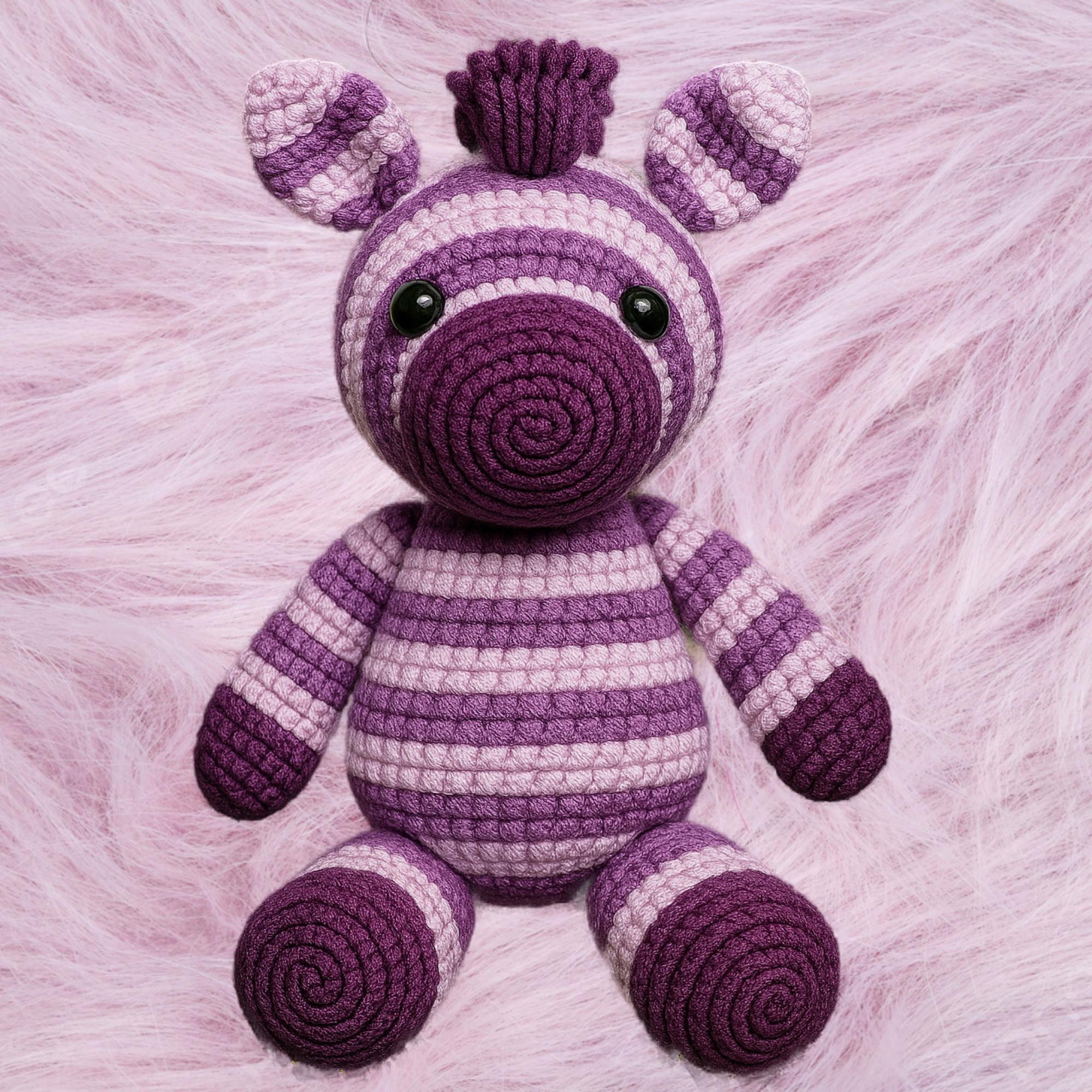 Zebra Amigurumi Pattern, Crochet Pattern Zebra, Crochet Zebra Pattern ...