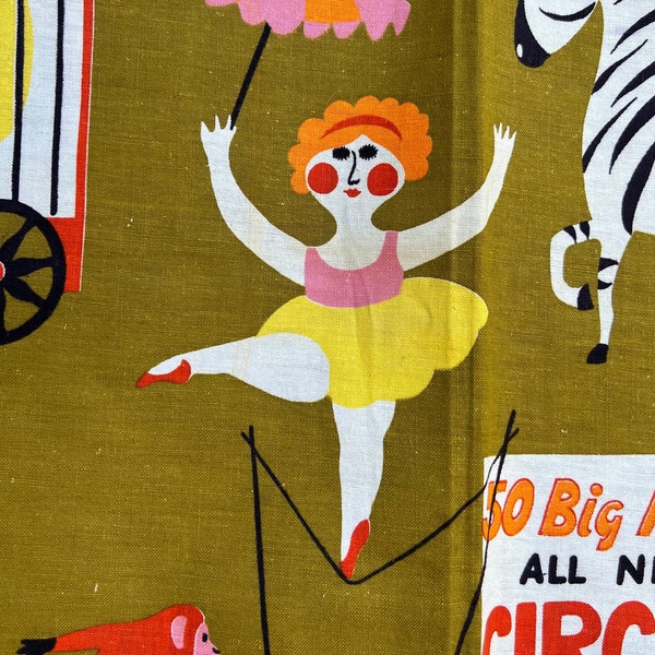 Circus Fabric - Etsy
