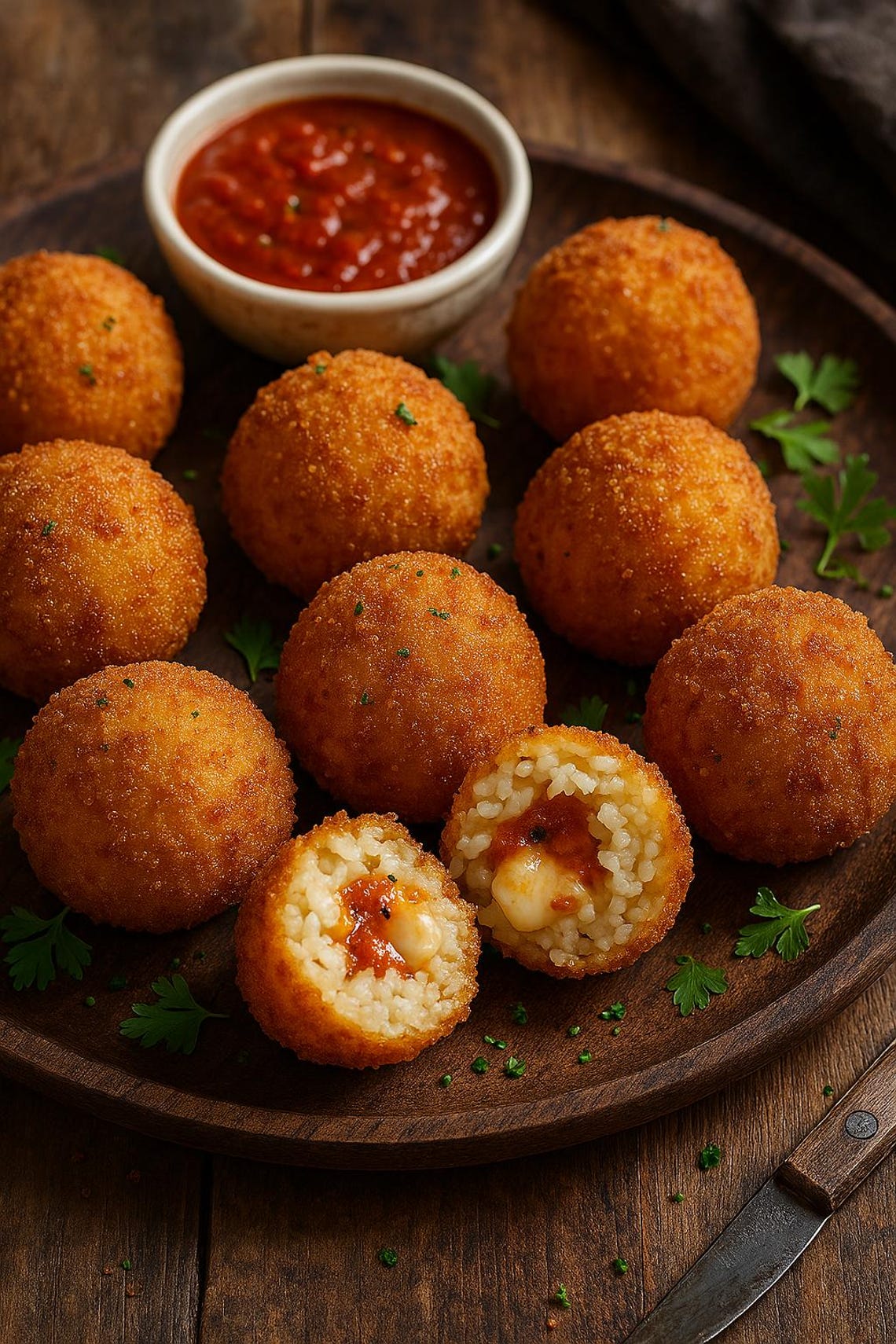 Arancini (stuffed Rice Balls) Recipe - Digital Download - Etsy