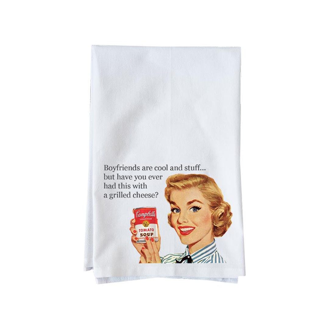 Grilled Cheese Kitchen Towel | Funny Flour Sack Towel | Gifts Under 16 ...