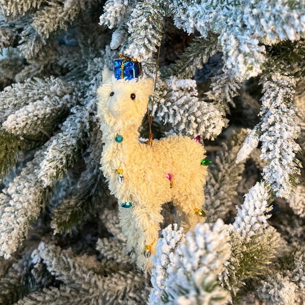 Christmas Llama - Etsy
