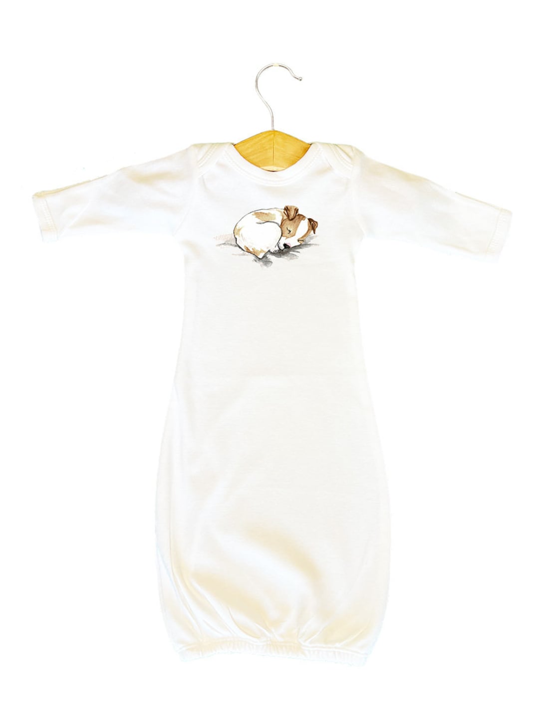 Sleeping Jack Russel | Sleep Gown| Baby Clothes | Gifts Under 20 - Etsy