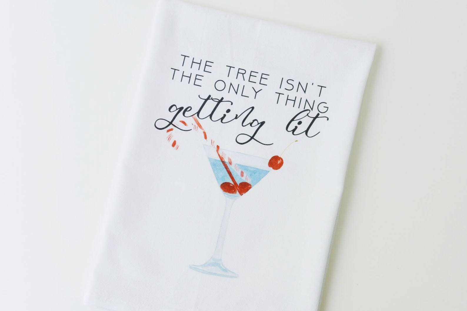 The Tree Isn't the Only Thing Getting Lit Decorative - Etsy