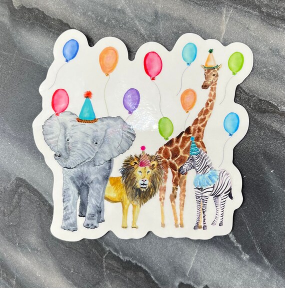 Party Animal Party Favors Vinyl Sticker Suitcase Gifts - Etsy