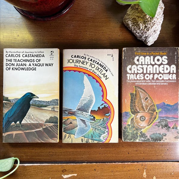 Carlos Castaneda - Etsy
