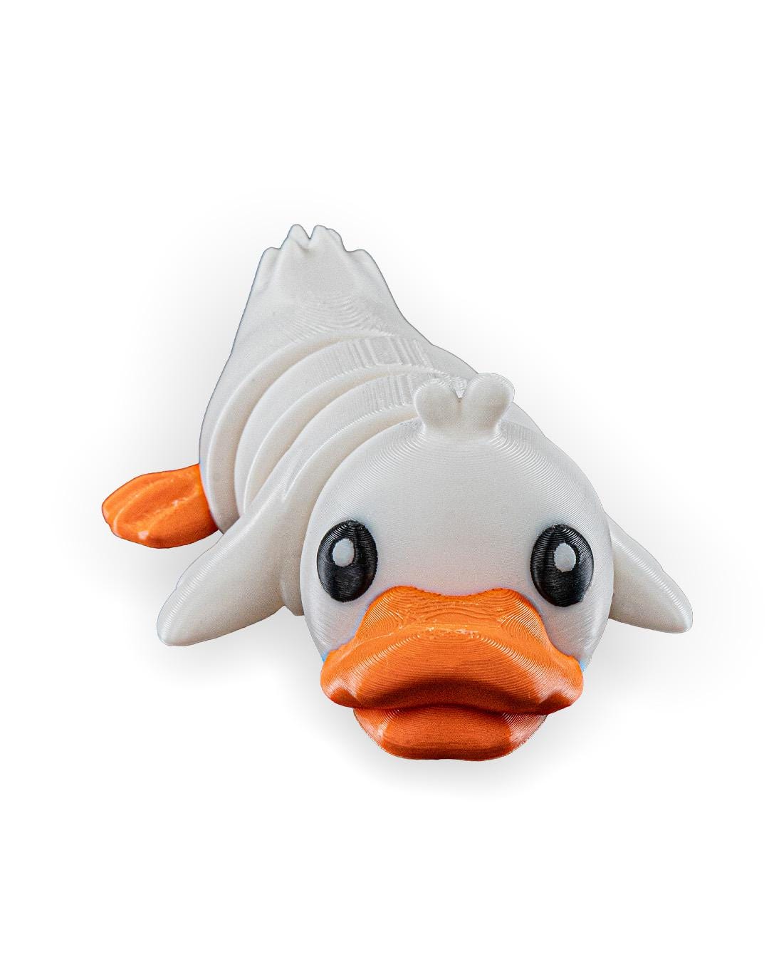 Cute 3D Printed Flexi Duck – Fidget Toy, Keychain, or Magnet ...
