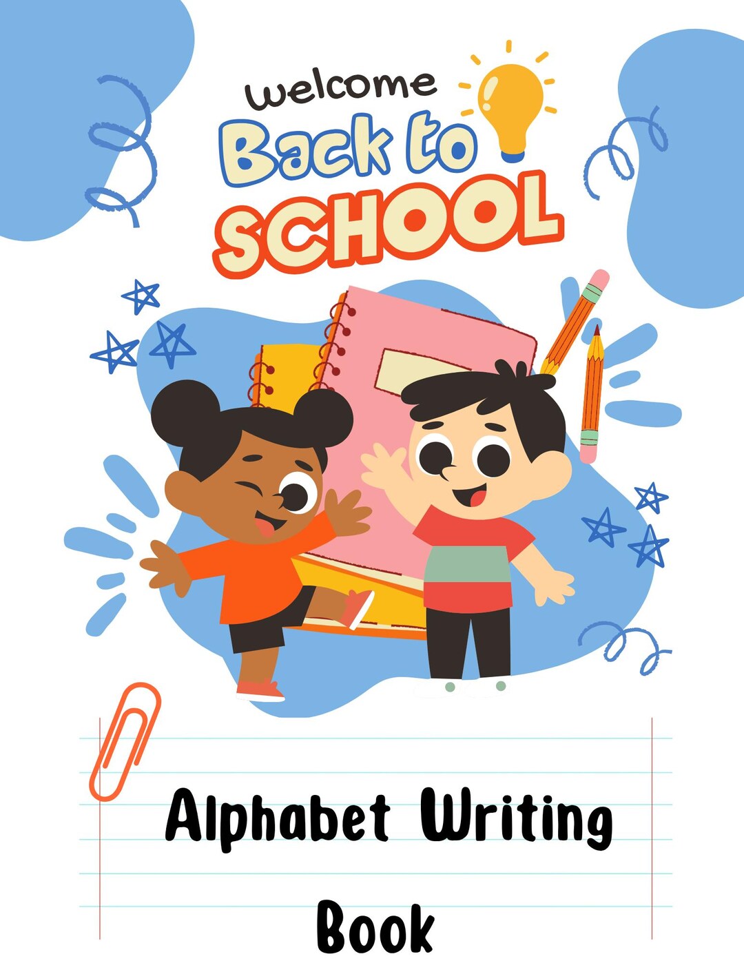 Alphabet Writing Book - Etsy