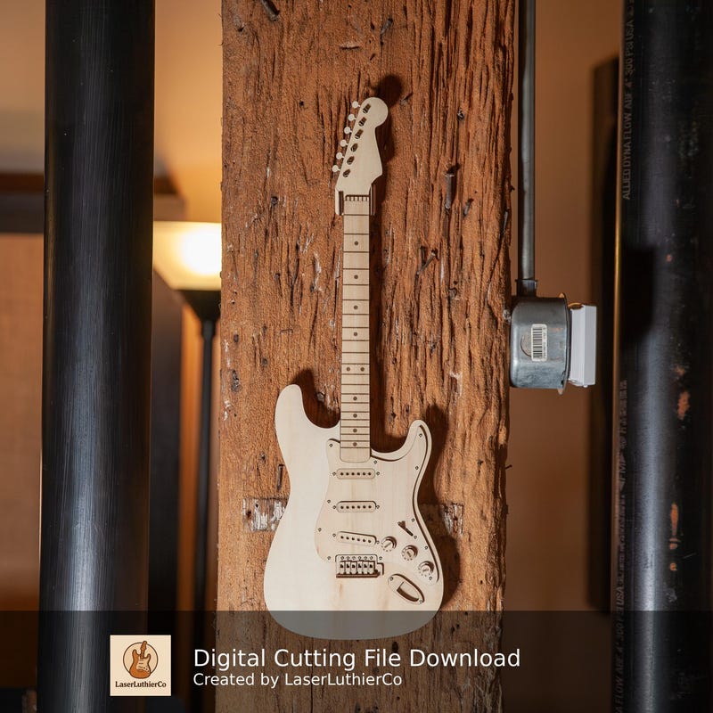 Guitar Papercraft Kit - Etsy UK