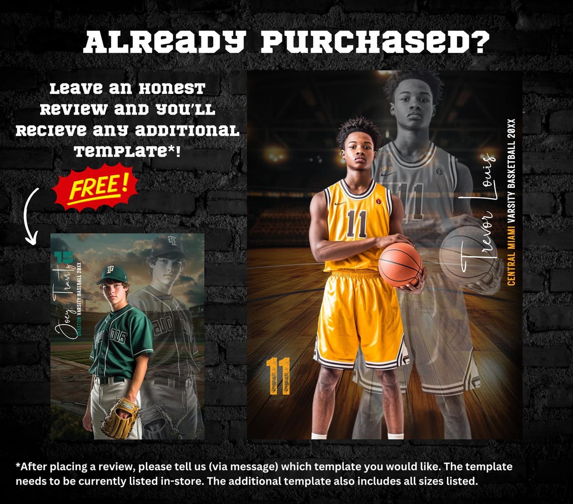 Custom Basketball Poster Template – Canva Editable Design (digital ...