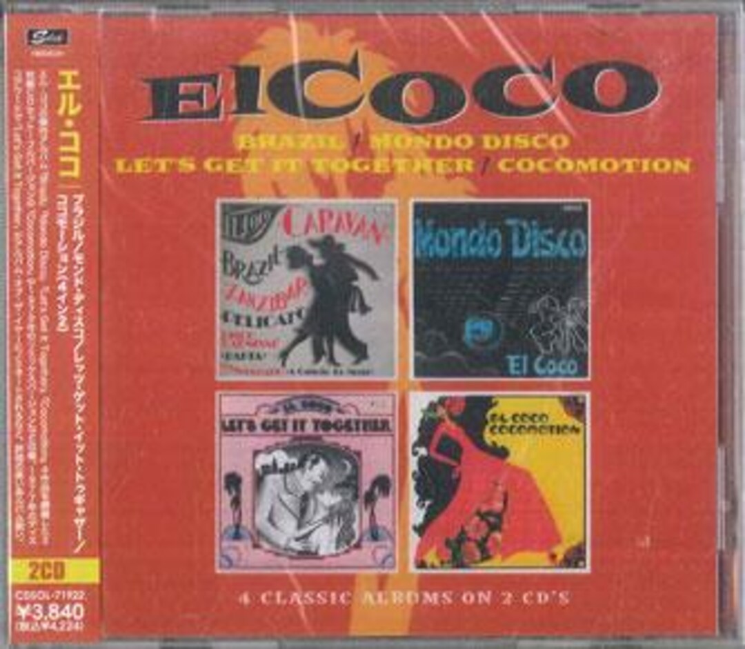 2CD El Coco Brazil Mondo Disco Lets G Cdsol71922 Solid Japan Sealed - Etsy