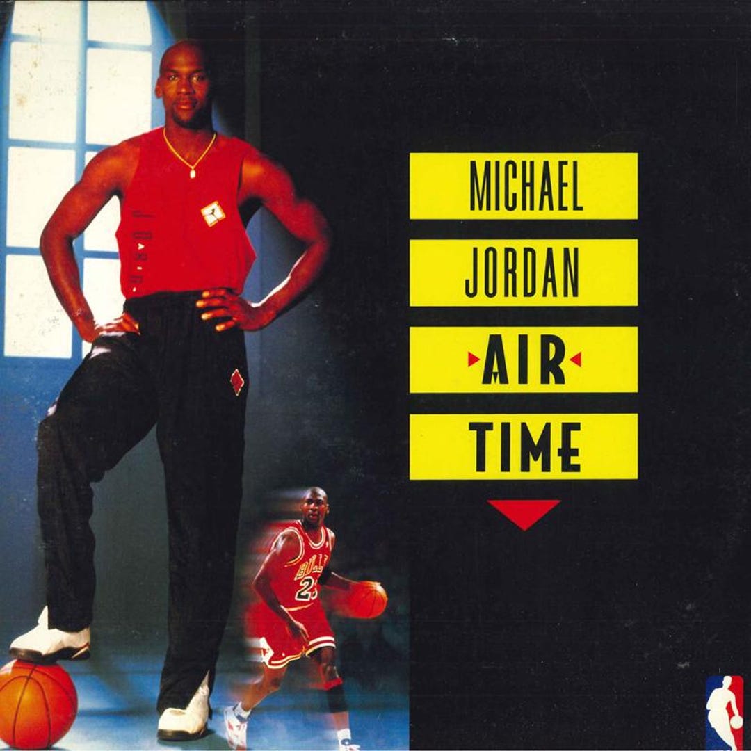 Laserdisc Movie, Michael Jordan Air Time SRLM852 Sony Japan - Etsy