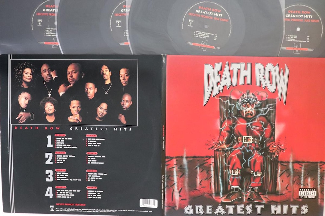 4LP Various Death Row - Greatest Hits P150677 Death Row Record US - Etsy