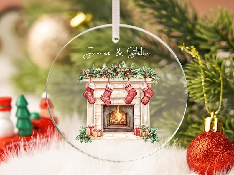 2025 Personalized New Home Ornament,personalized Couple Christmas ...