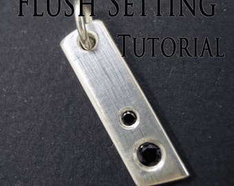 Flush Setting Tool Tutorial - Etsy