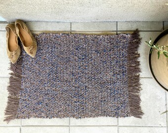 Upcycled Rag Rug - Etsy